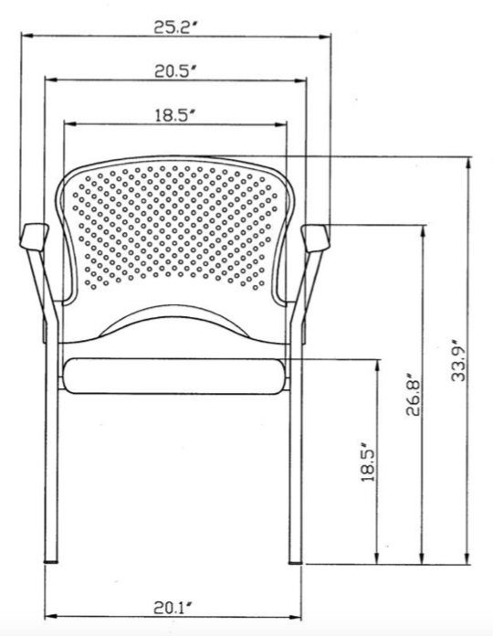 Eurotech Seating Breeze Guest Chair FS8277
