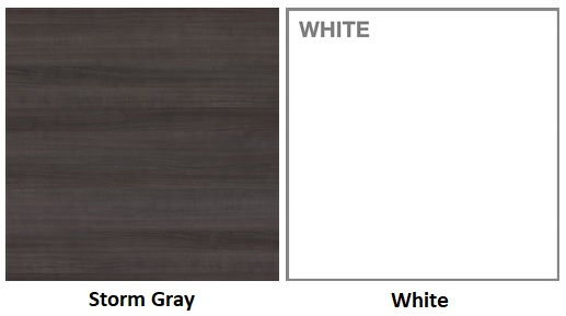 Bush Studio C 72W x 30D Desk with 42W Return